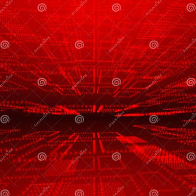 Red matrix wallpaper stock illustration. Illustration of modern - 8738695