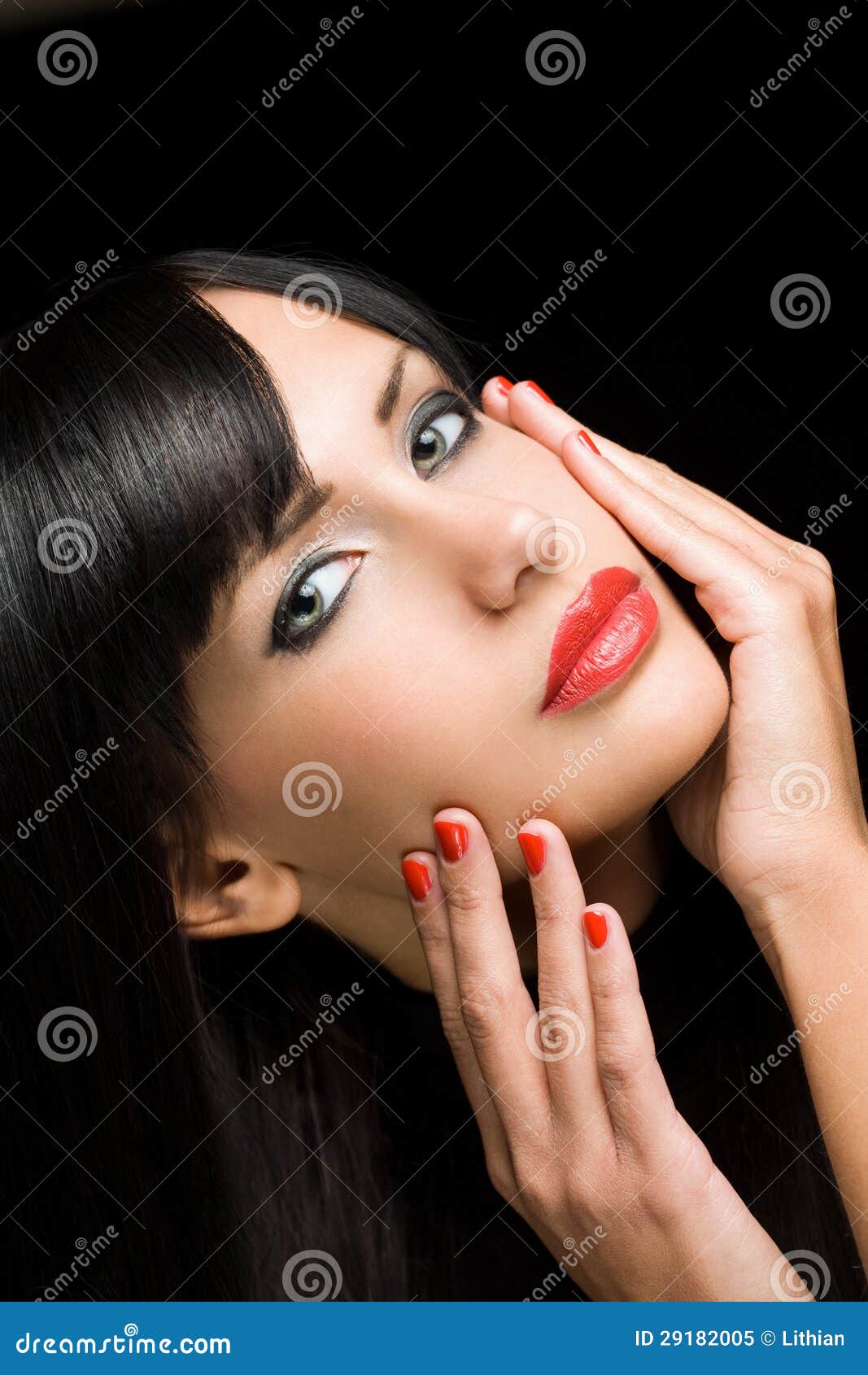 Red means go. stock image. Image of posh, cosmetics, elegant - 29182005