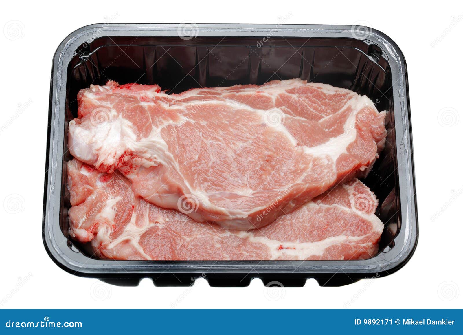 Red meat stock image. Image of chop, package, meat, white - 9892171
