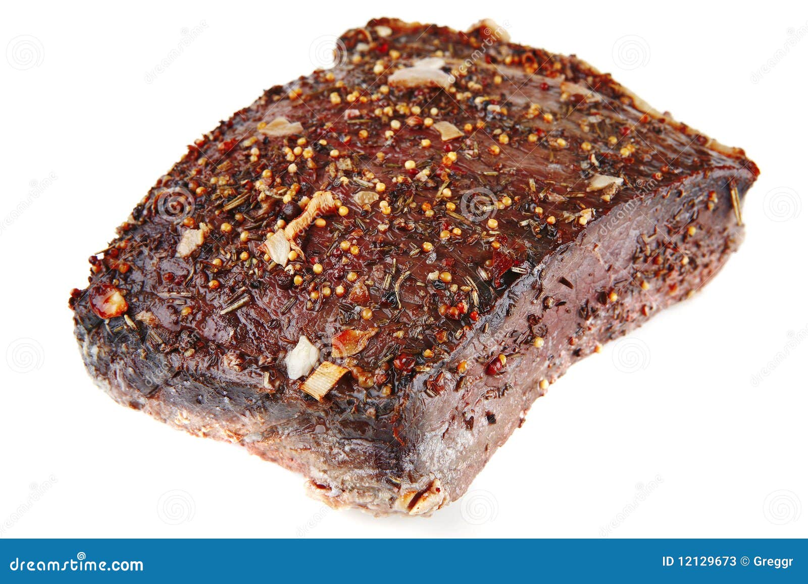 Red meat chunk stock image. Image of bloody, meat, butcher - 12129673