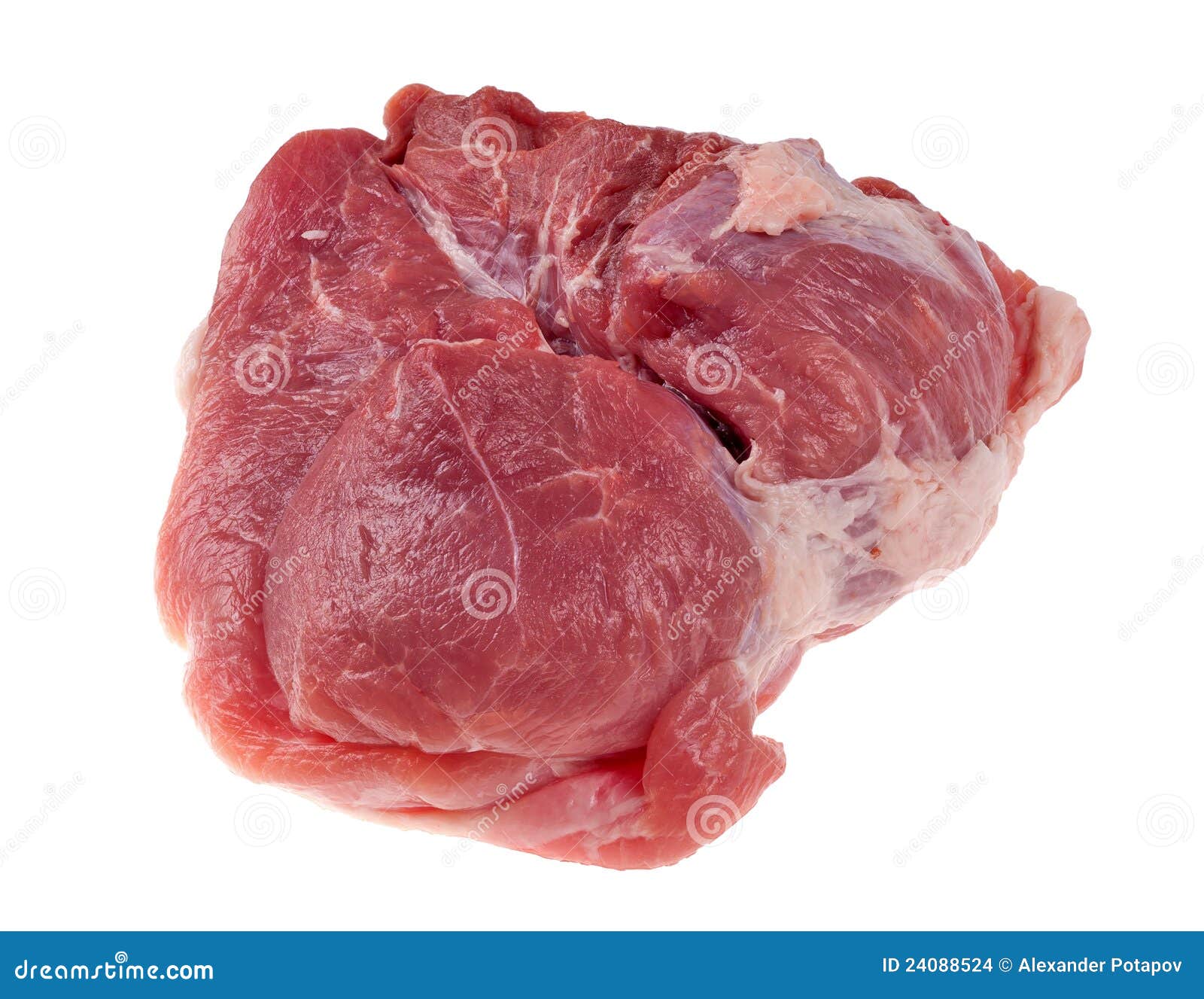 Red meat isolated on white stock photo. Image of muscle - 24088524