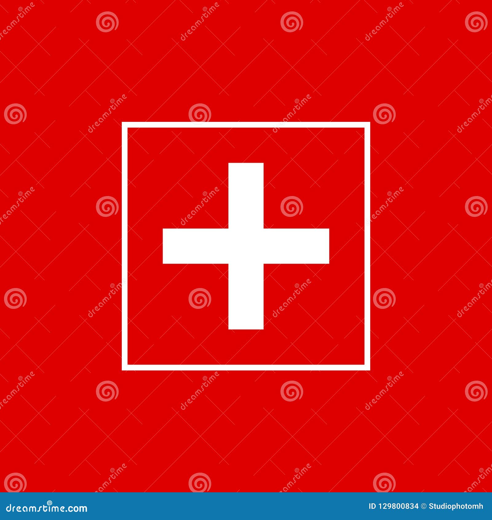 Red Medical Plus Health Digital Logo Design Vector Stock Vector ...