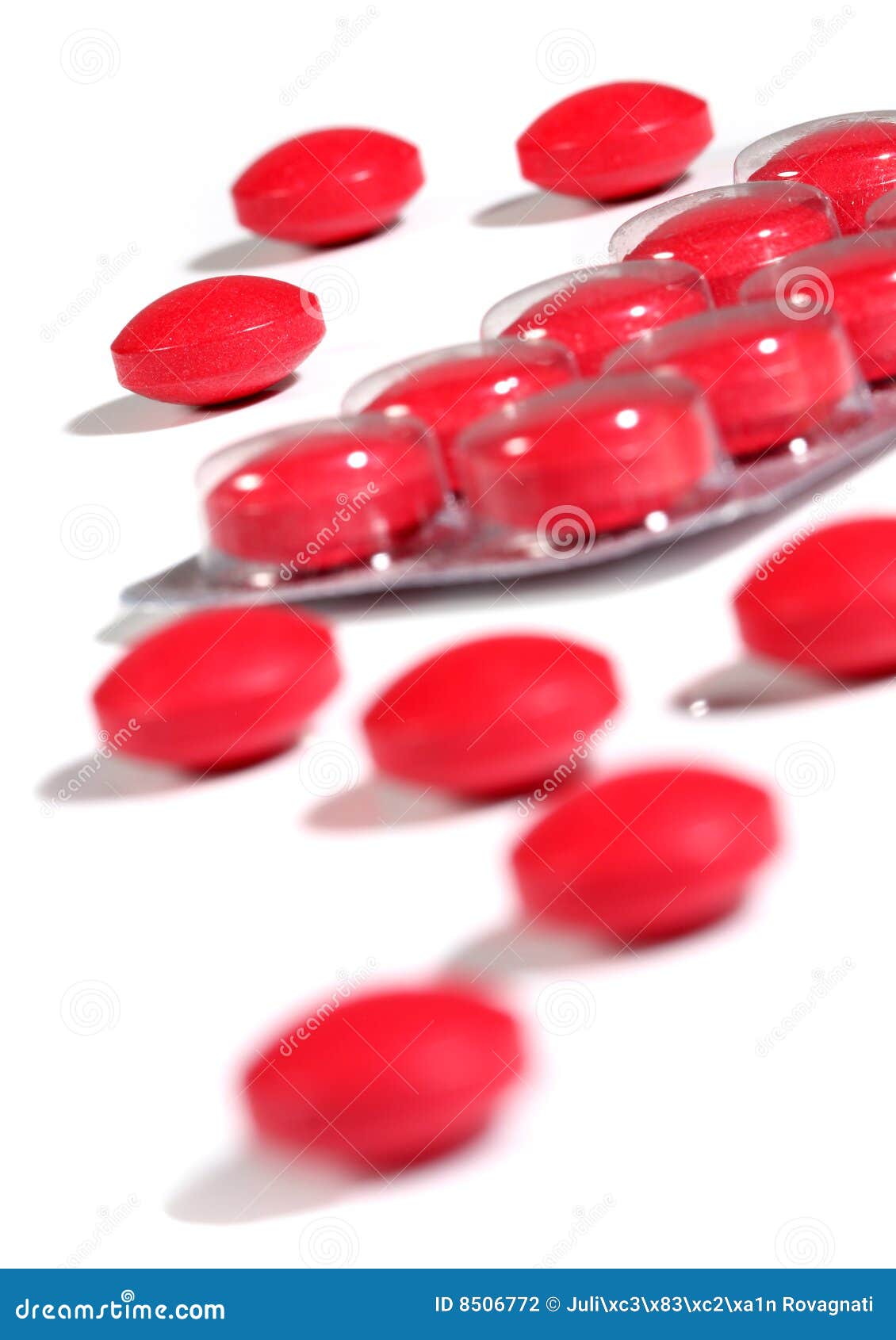 Red medicine pills stock photo. Image of medicine, nutritional - 8506772