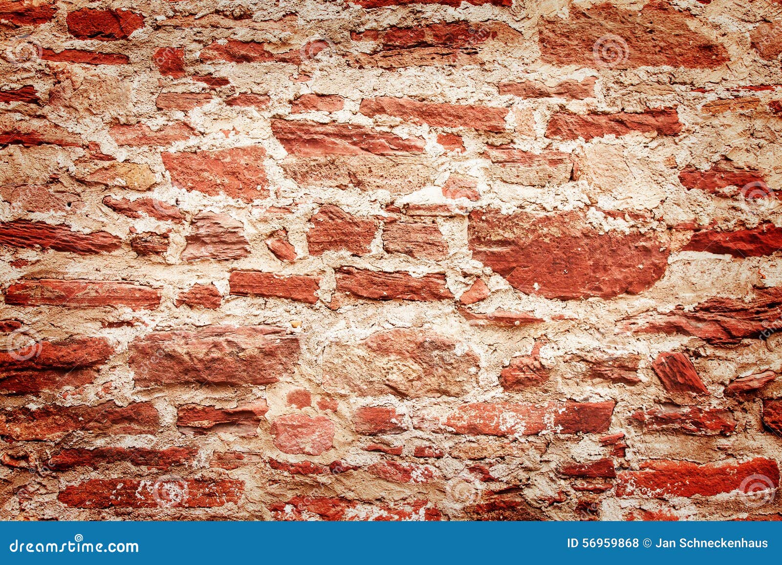 Red Medieval Brick Wall Background Stock Photo - Image of orange ...