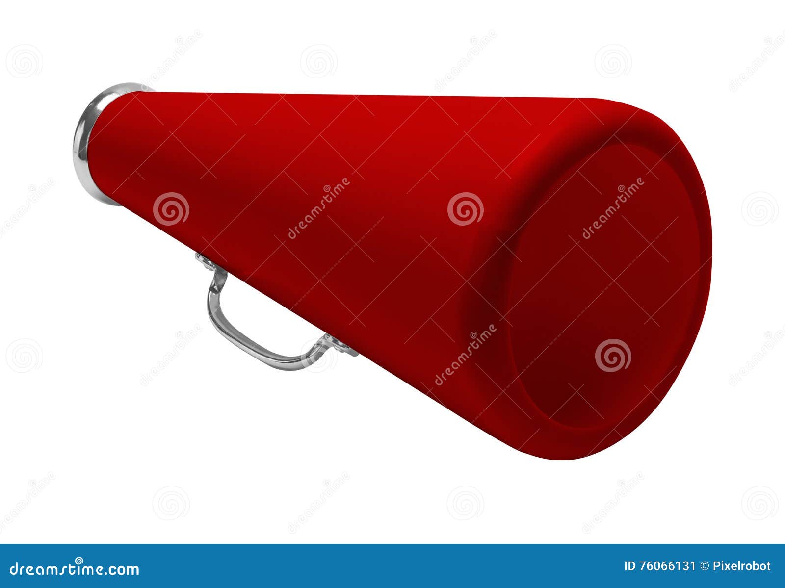 Red Megaphone stock image. Image of announcement, industry - 76066131