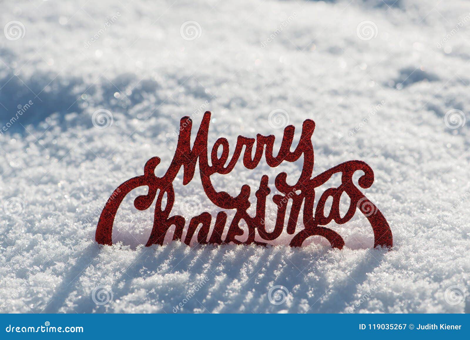 Merry Christmas Letters in the Snow Stock Image - Image of christmas ...