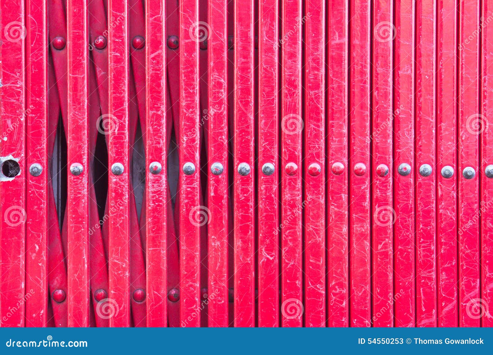 Red metal bars stock image. Image of classical, door - 54550253