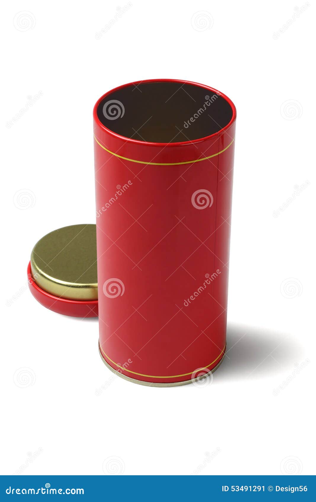 Red Metal Container stock image. Image of isolated, leaves - 53491291