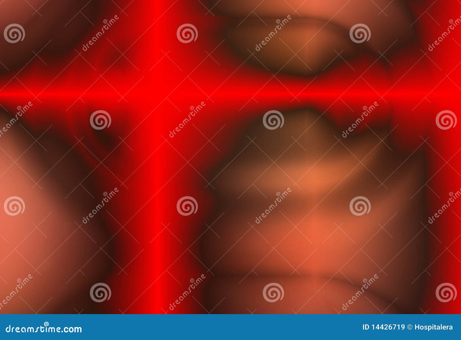Red metal cross stock illustration. Illustration of stainless - 14426719