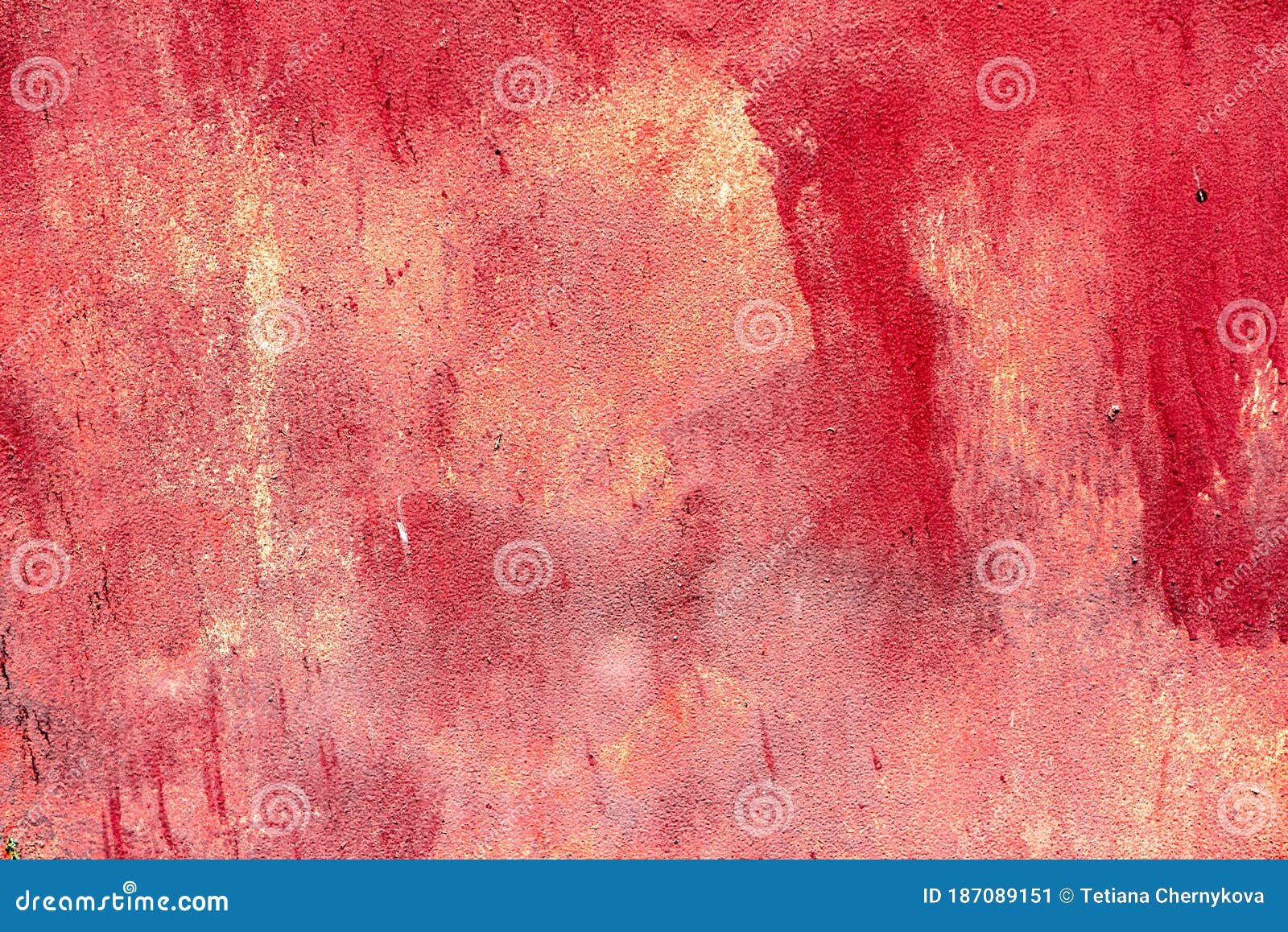 Red Metal Grunge Texture Background Stock Image - Image of retro, iron ...