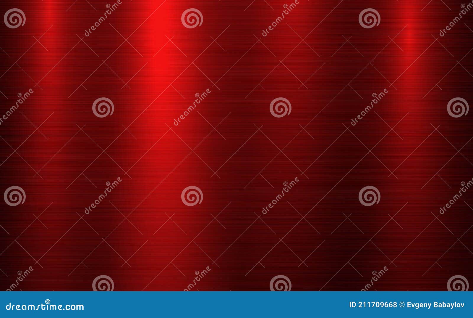 Red Metal Panorama Texture with Reflection - Illustration Stock ...