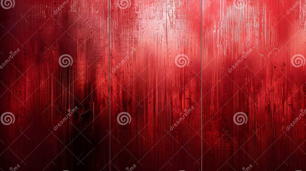 Shiny Red Metal Texture Background Stock Illustration - Illustration of ...
