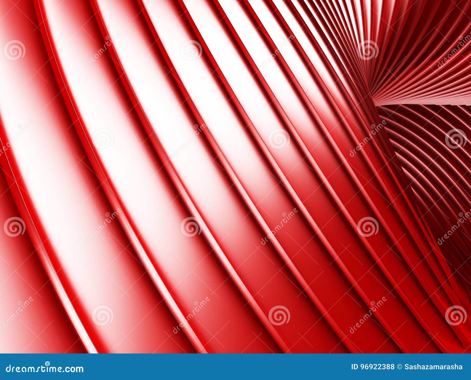 Red Metallic Stripes Abstract Glossy Background Stock Illustration ...