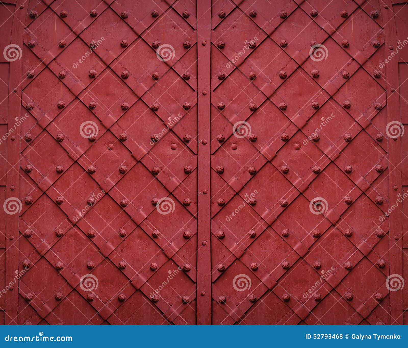 Red Metallic Texture Background with Square Pattern Stock Photo - Image ...