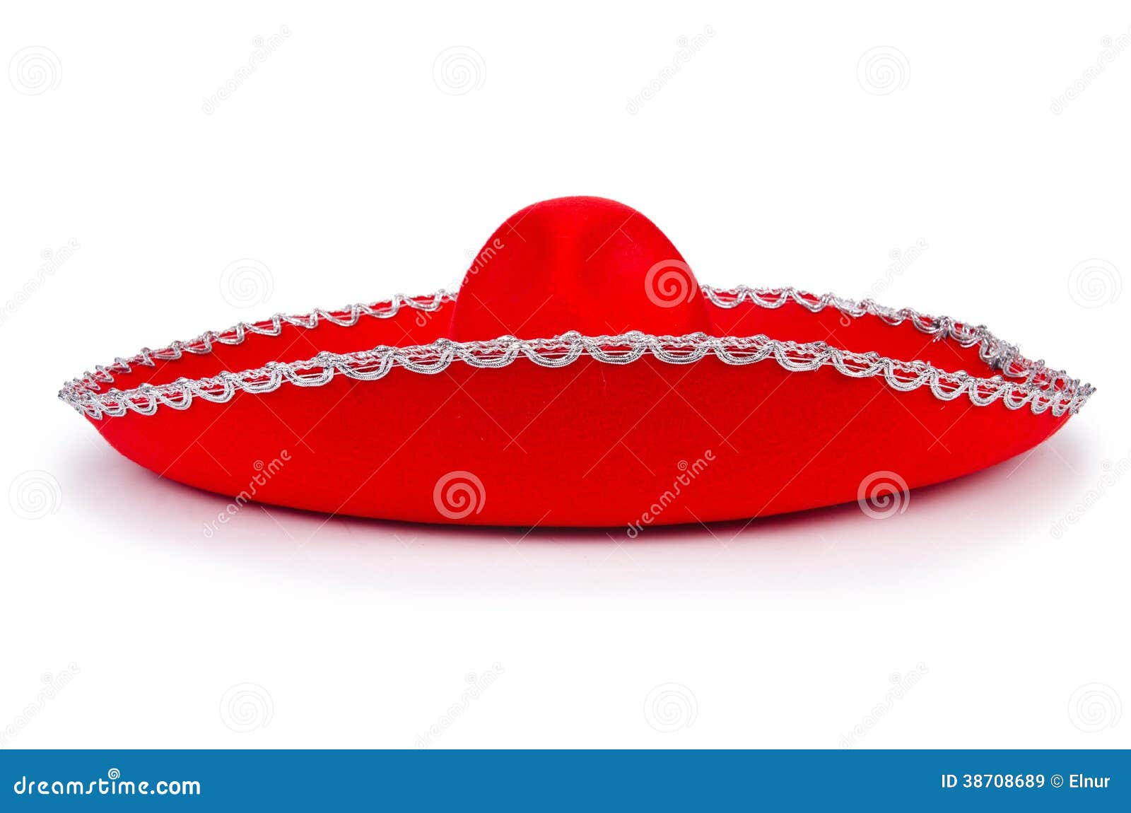 Red mexixan sombrero hat stock image. Image of shade - 38708689