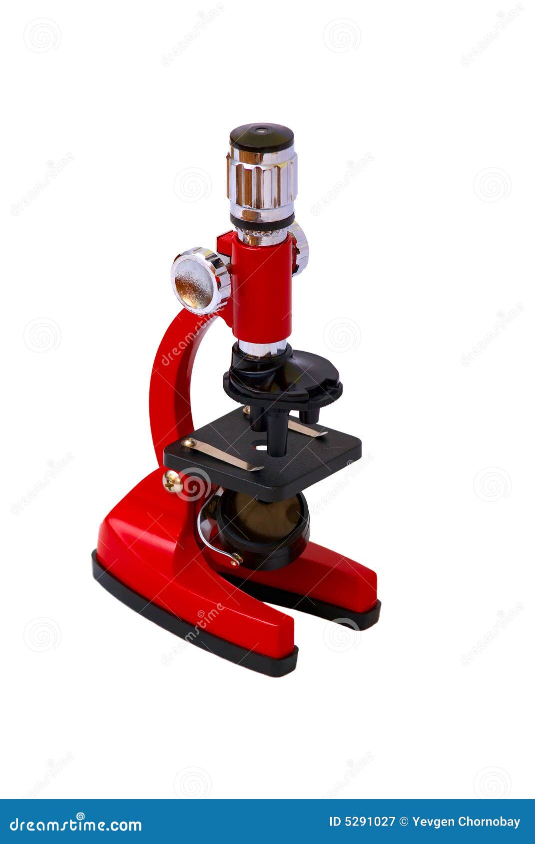 Red Microscope Picture. Image: 5291027