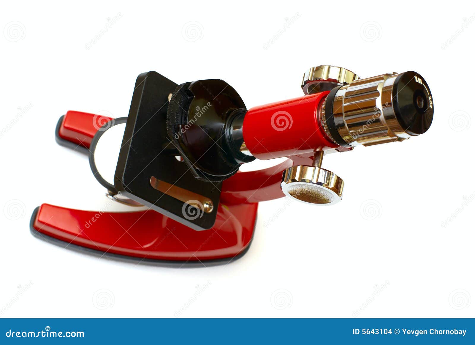 Red Microscope Picture. Image: 5643104