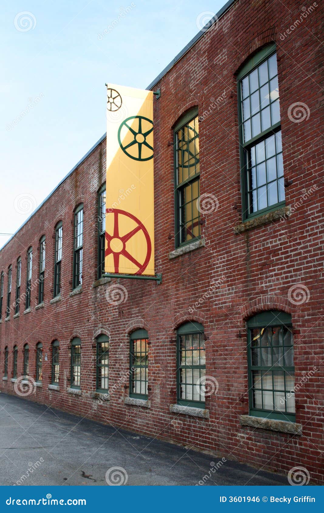 Red Mill Building stock photo. Image of industrial, gear - 3601946