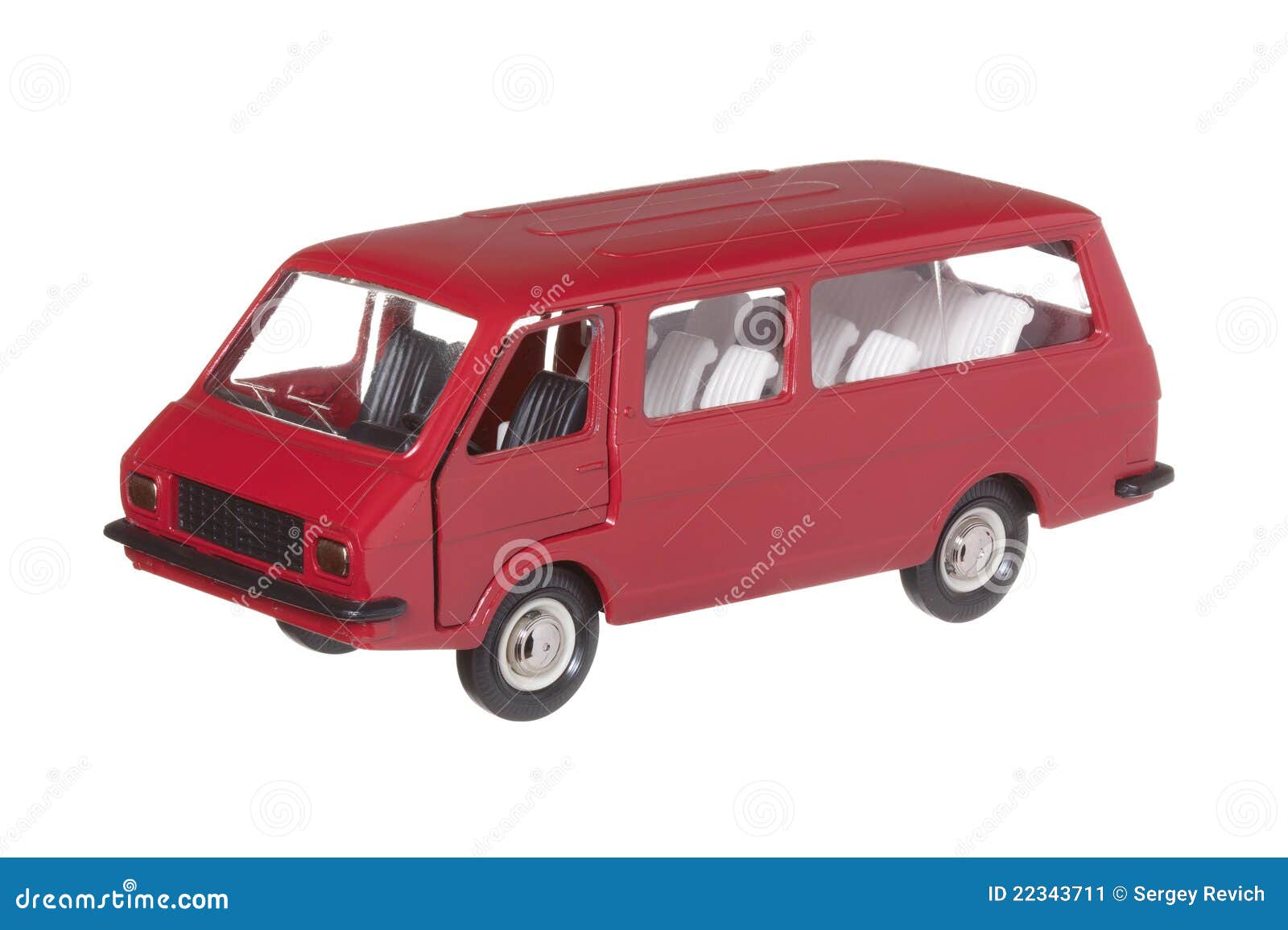 Red minibus stock image. Image of isolated, minibus, transport - 22343711