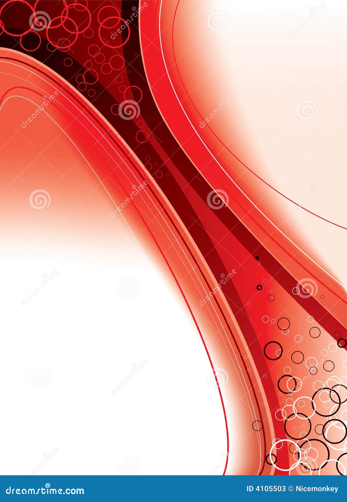 Red mist stock vector. Illustration of design, modern - 4105503