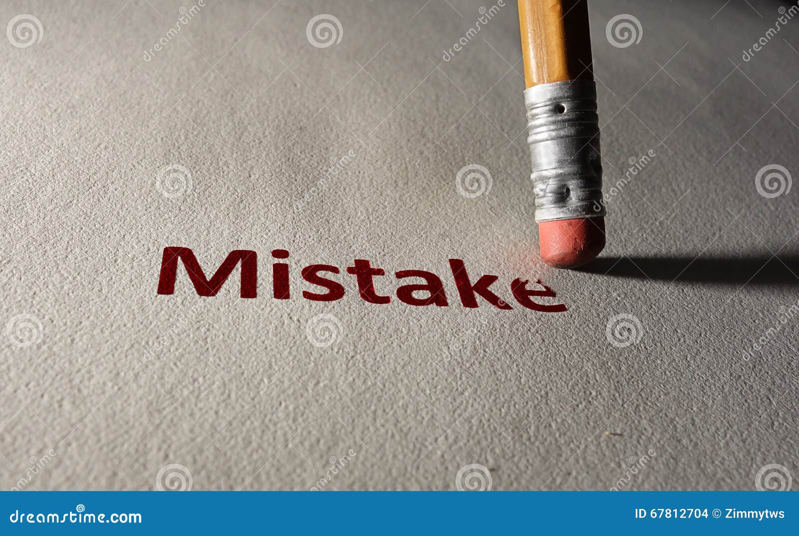 Red mistake stock photo. Image of proof, fixing, edit - 67812704