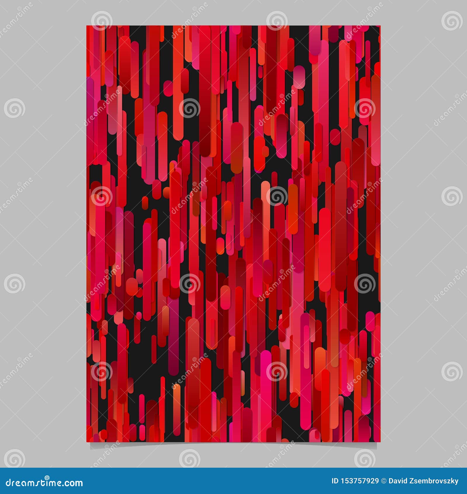 Red Modern Abstract Vertical Gradient Stripe Pattern Page Background ...