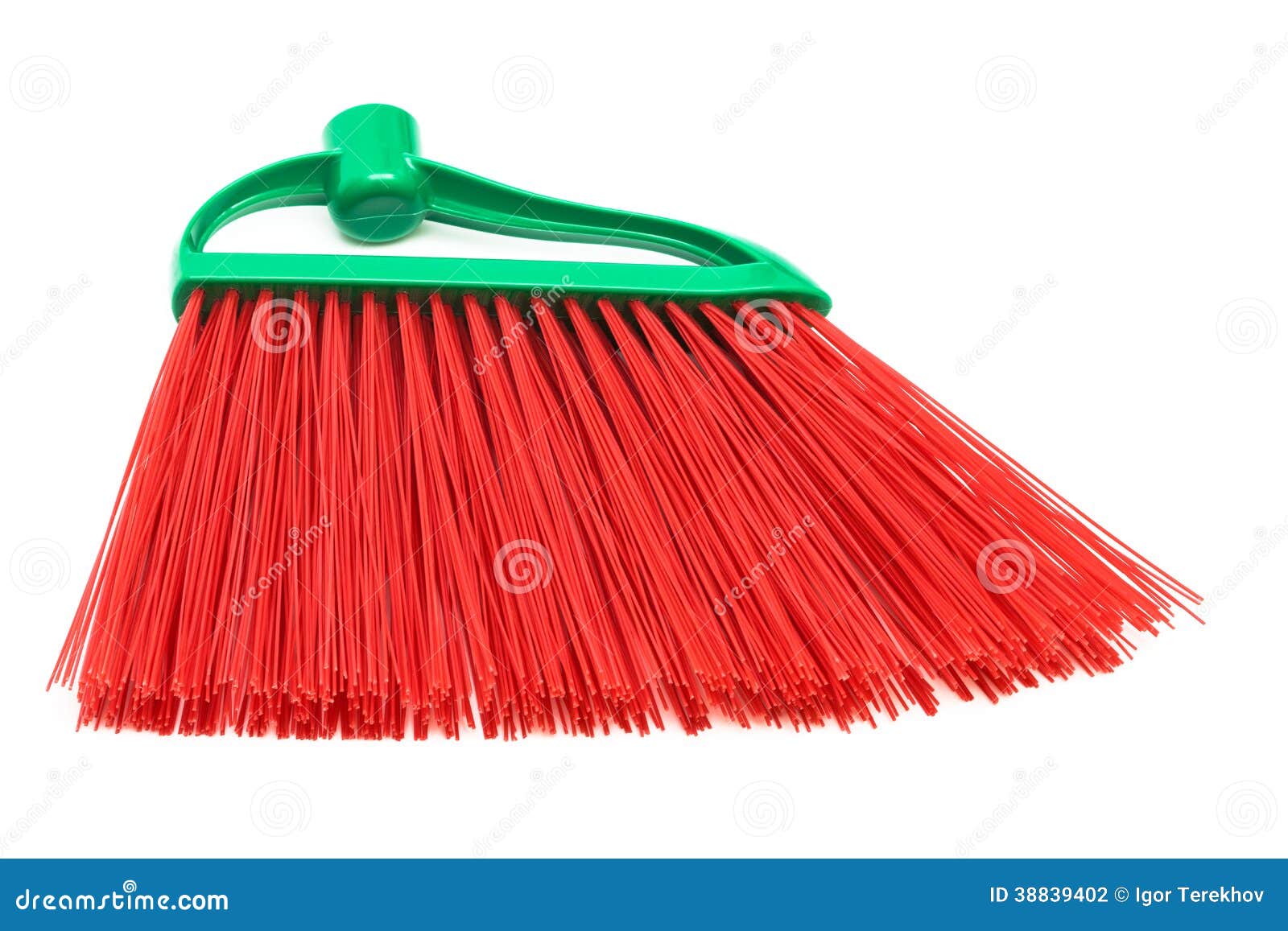 Red And Modern Broom Stock Photo - Image: 38839402