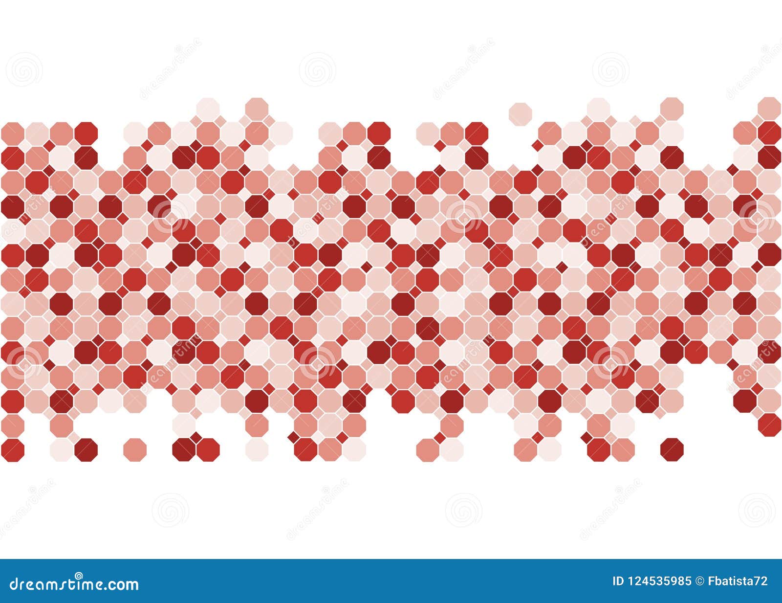 Red Modern Geometrical Octagon Square Abstract Background Stock ...
