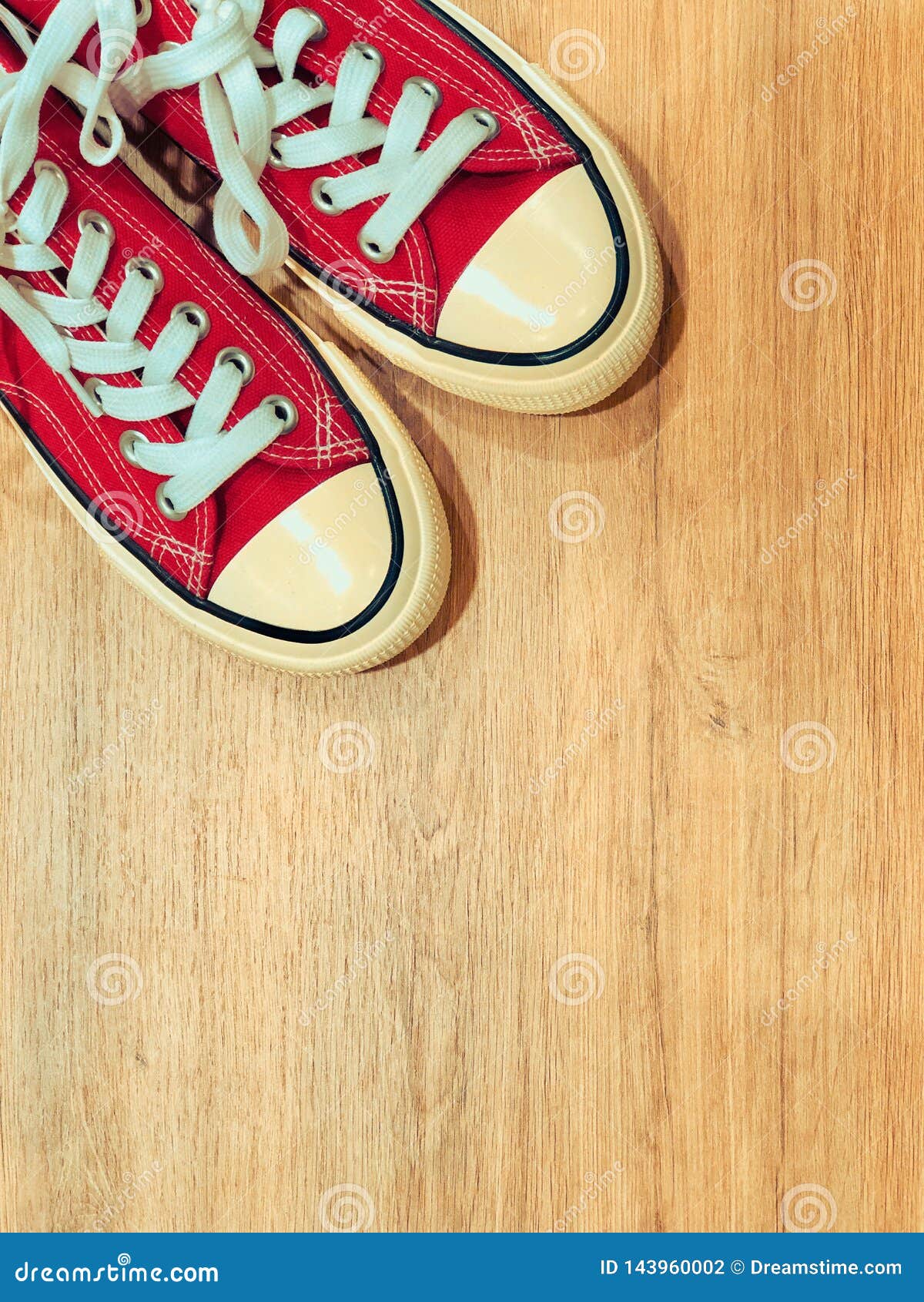 Red modern sneakers stock photo. Image of pink, person - 143960002