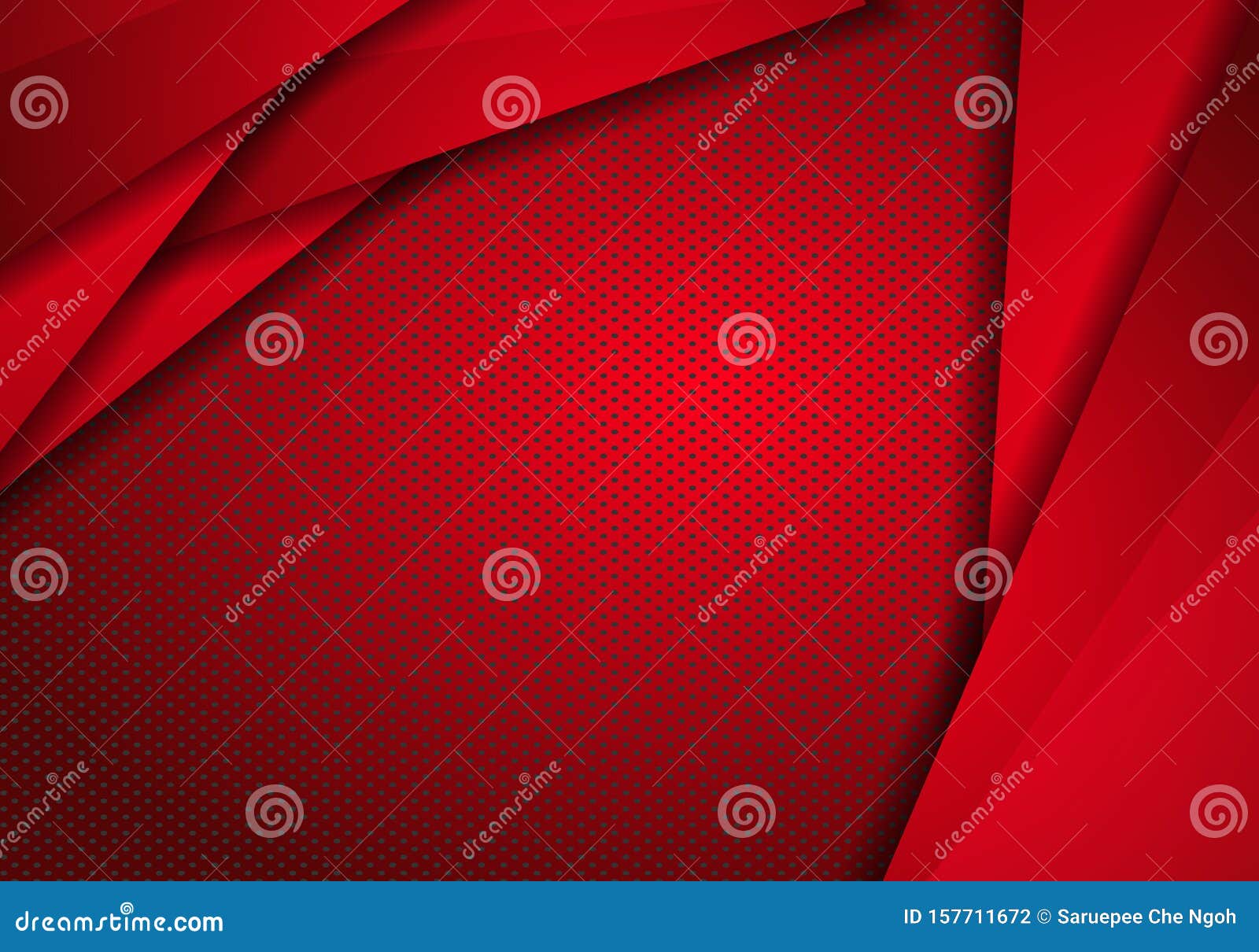 Red Modern Technology Design Background with Dots Texture. Template ...