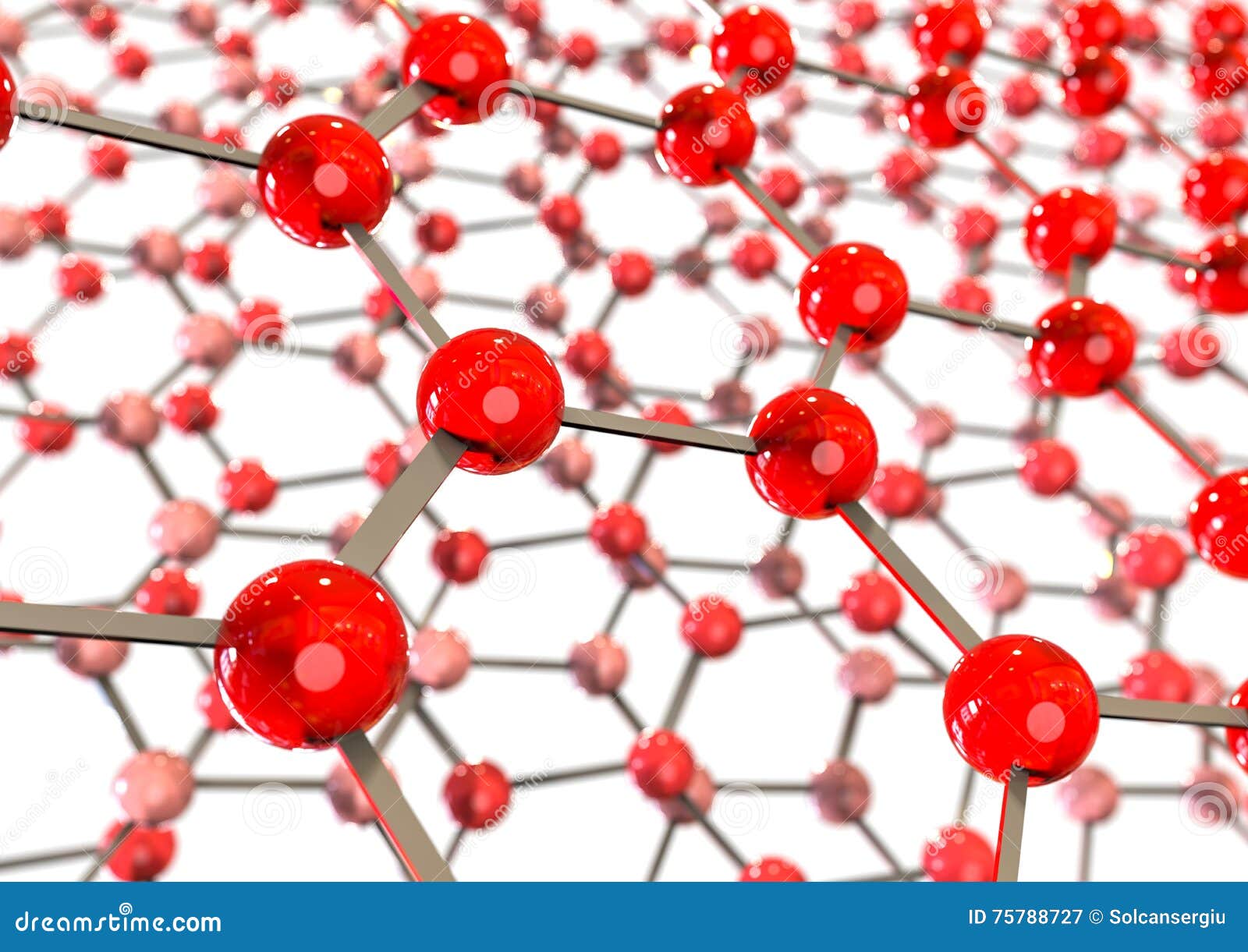 Red Molecules pattern stock illustration. Illustration of center - 75788727