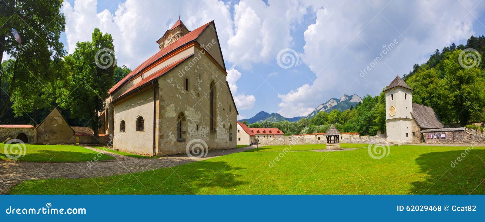 Red Monastery stock photo. Image of ancient, exterior - 62029468