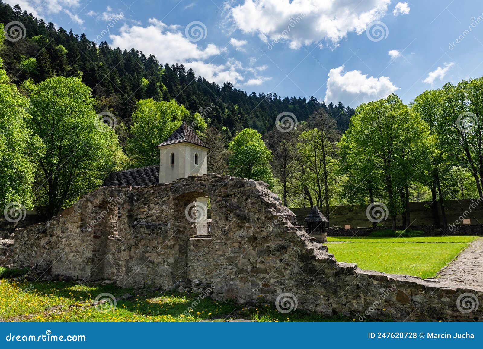 Red Monastery in Slovakia. Pieniny Mountains Architecture and Landmarks ...