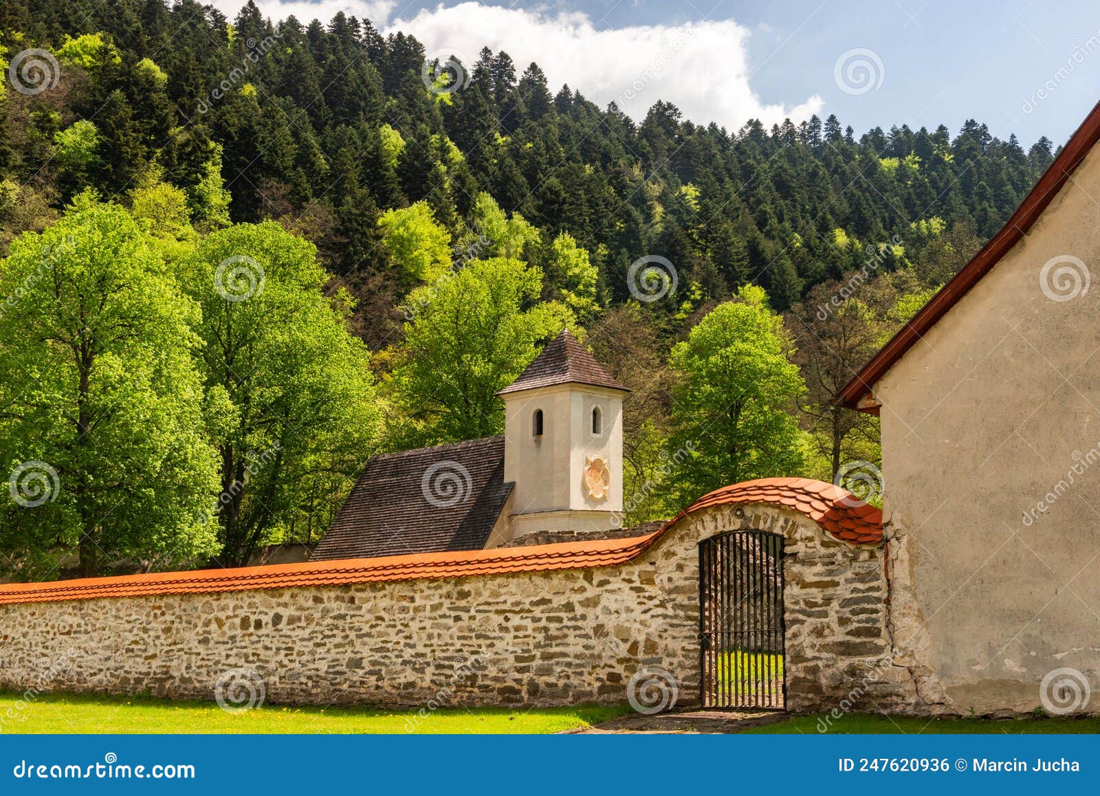 Red Monastery in Slovakia. Pieniny Mountains Architecture and Landmarks ...