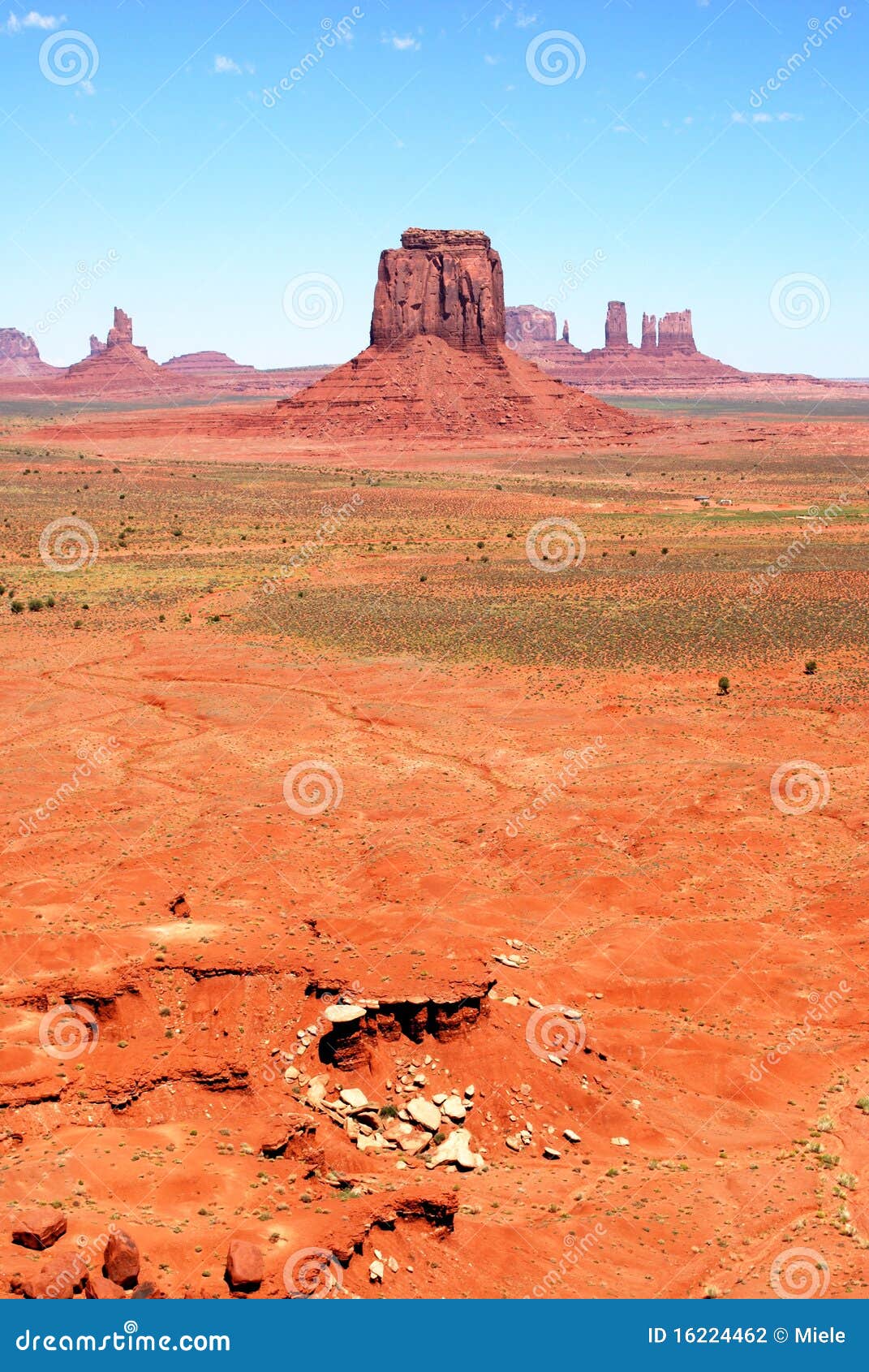 Red monument stock photo. Image of mountain, cloud, butte - 16224462