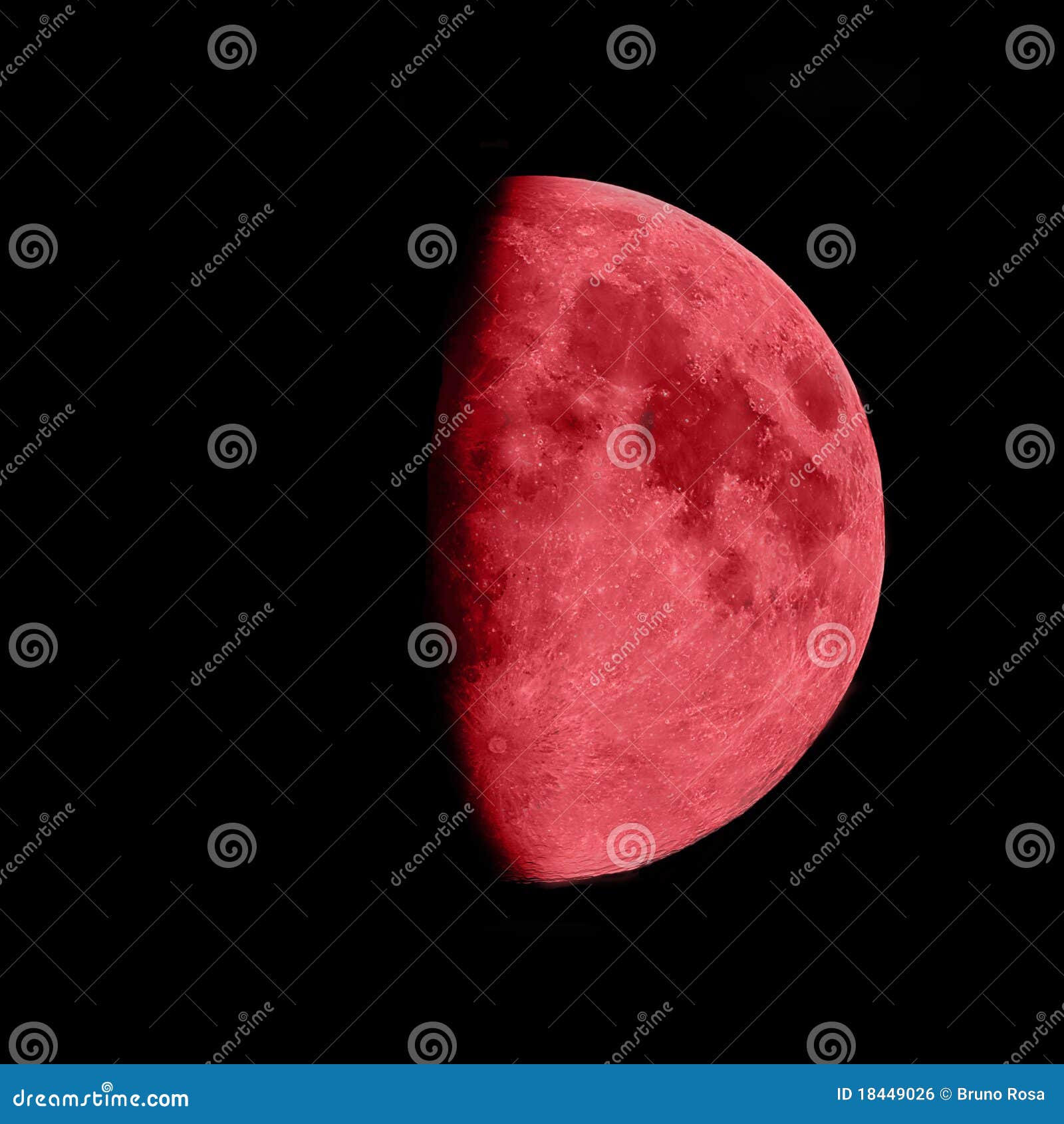 Red moon stock photo. Image of quater, couple, love, color - 18449026