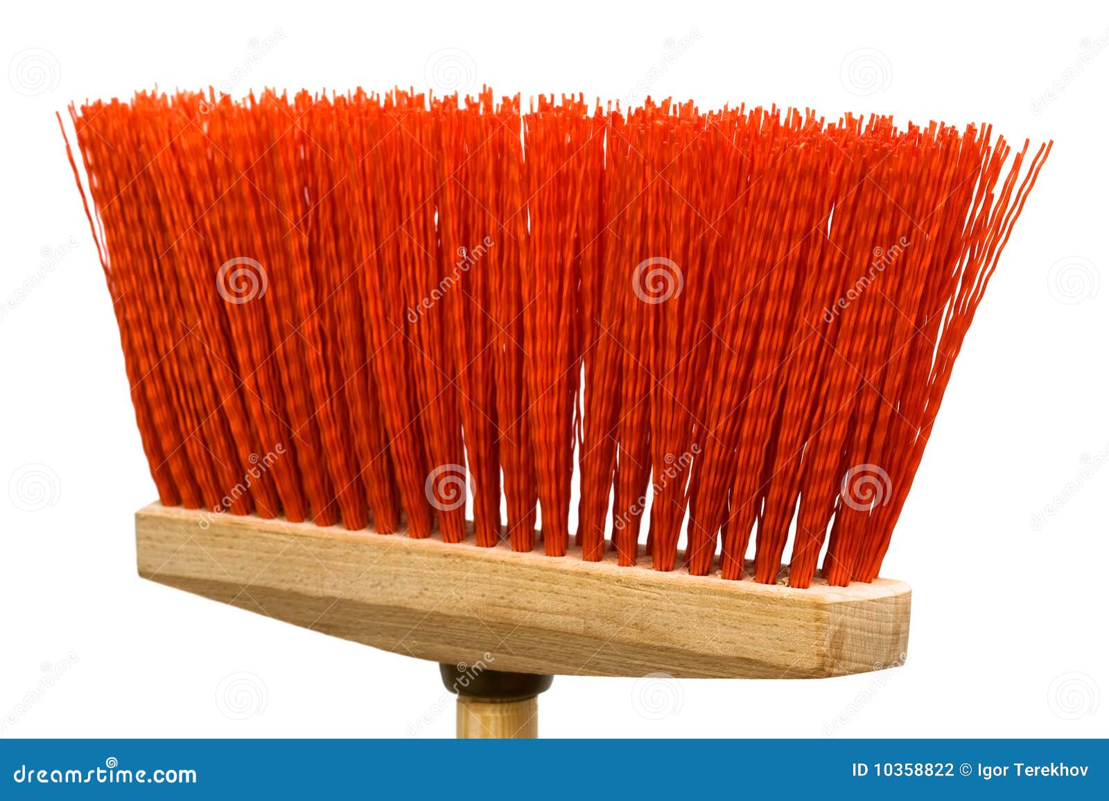 Red mop stock photo. Image of office, mcaretaker, object - 10358822