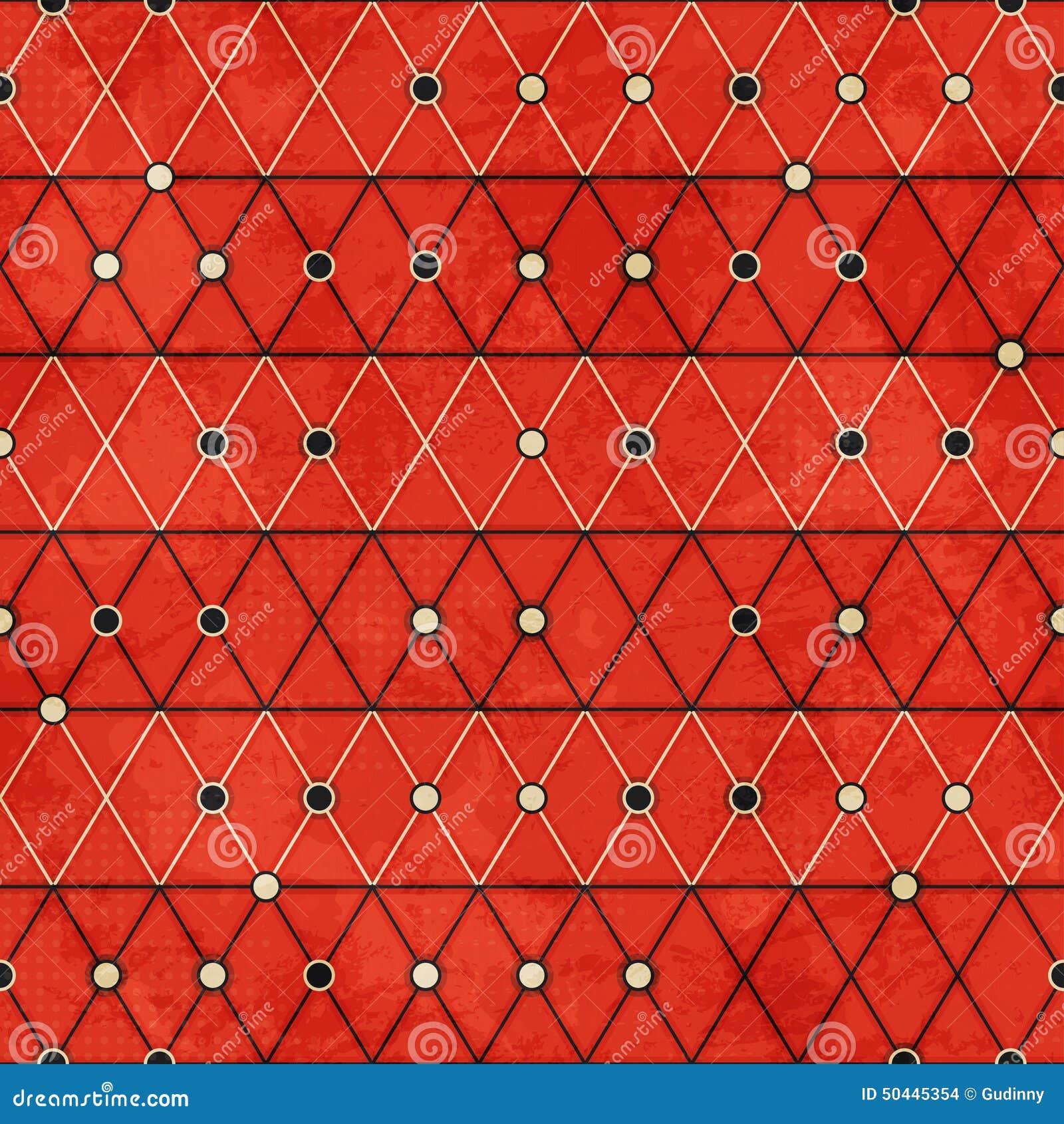 Red Mosaic Seamless Pattern Stock Vector - Illustration of light ...