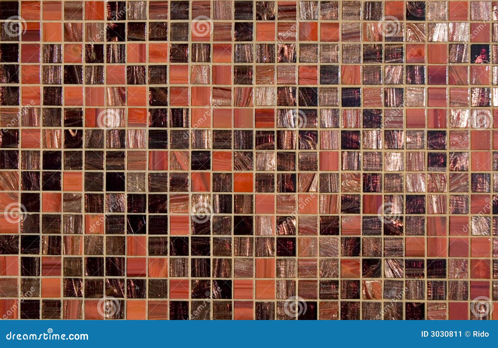 Red mosaic texture stock image. Image of abstract, orange - 3030811