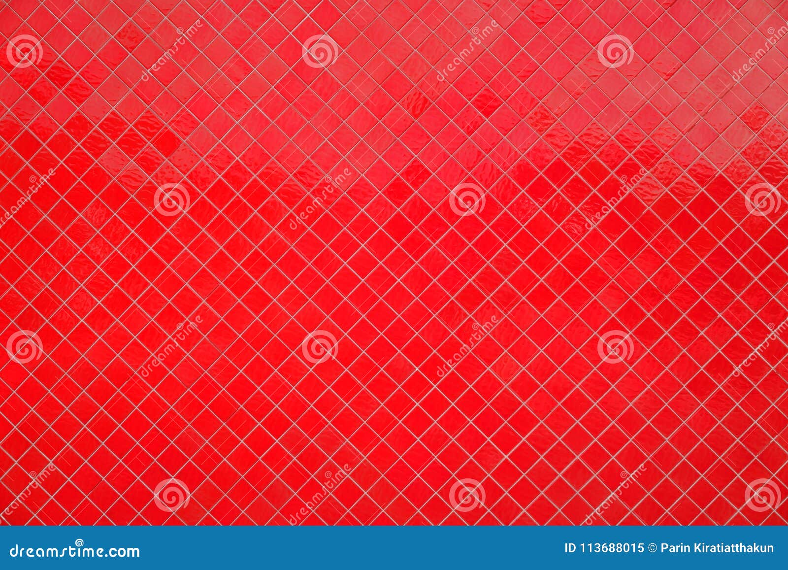 Red Mosaic Texture and Background. Stock Image - Image of decor ...