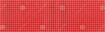 Red Mosaic Wall Tile Pattern Texture and Seamless Background Stock ...