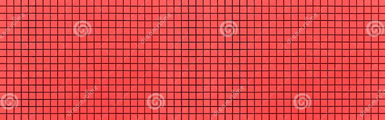 Red Mosaic Wall Tile Pattern Texture and Seamless Background Stock ...