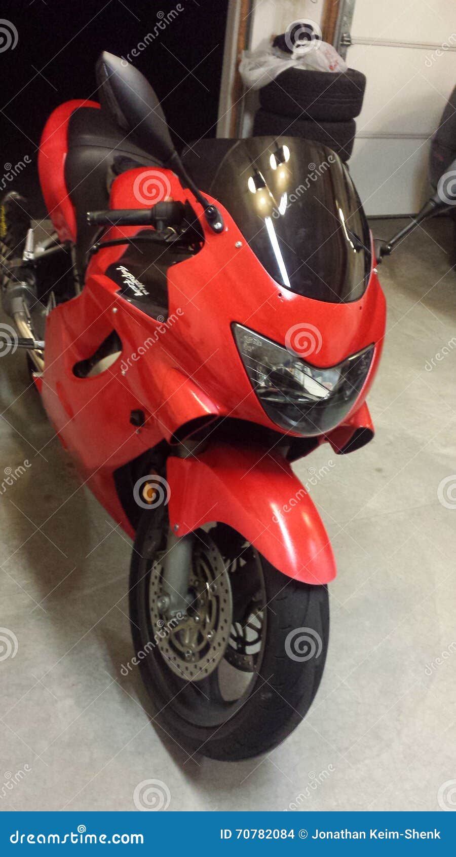 Red Motorcycle editorial stock image. Image of quick - 70782084