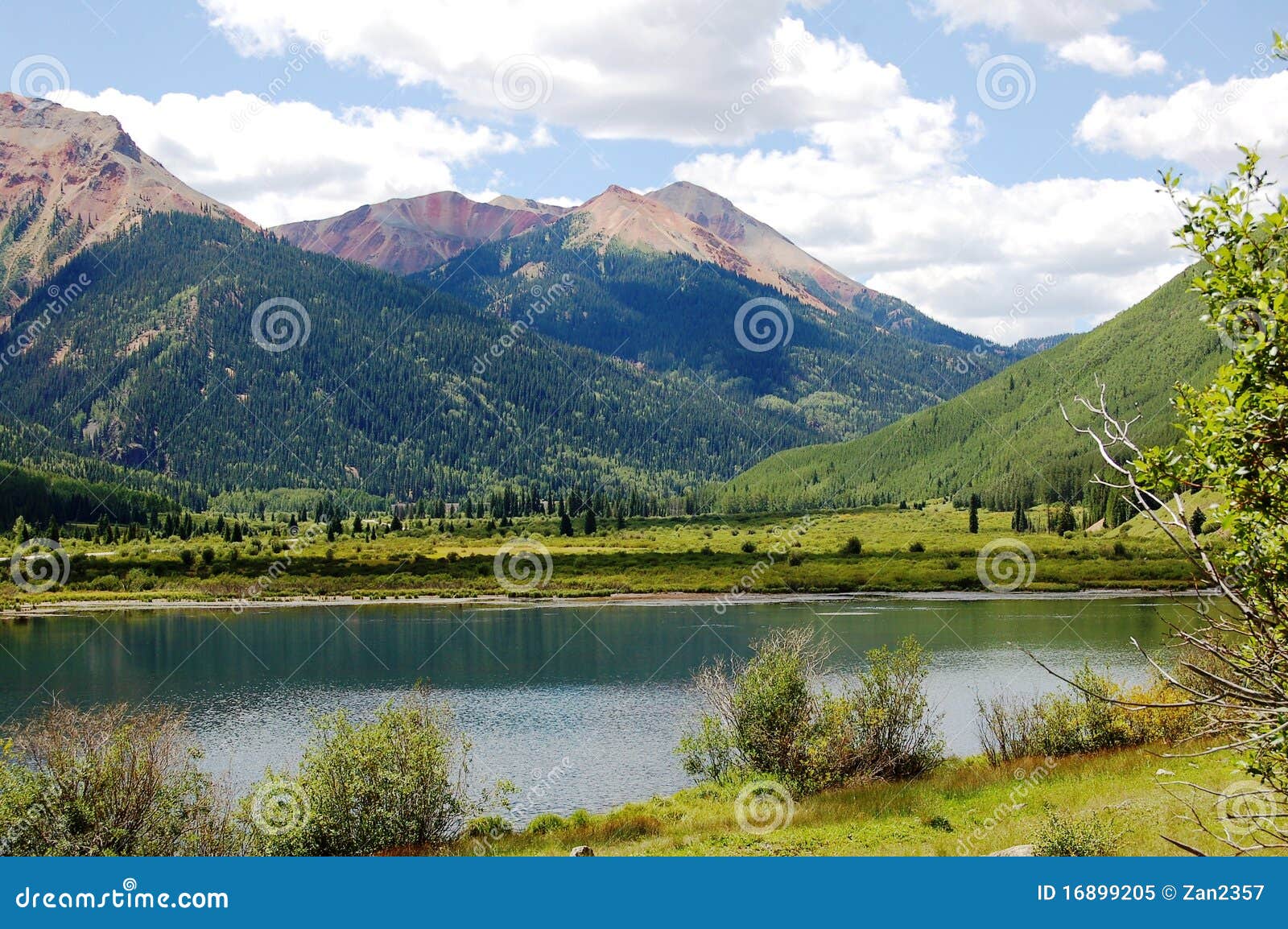 Red Mountain stock image. Image of travel, summer, landscapes - 16899205