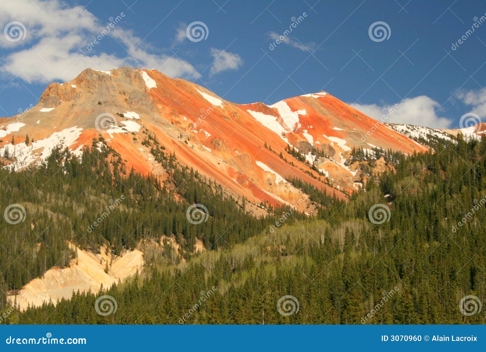 Red mountains stock photo. Image of melt, million, melting - 3070960