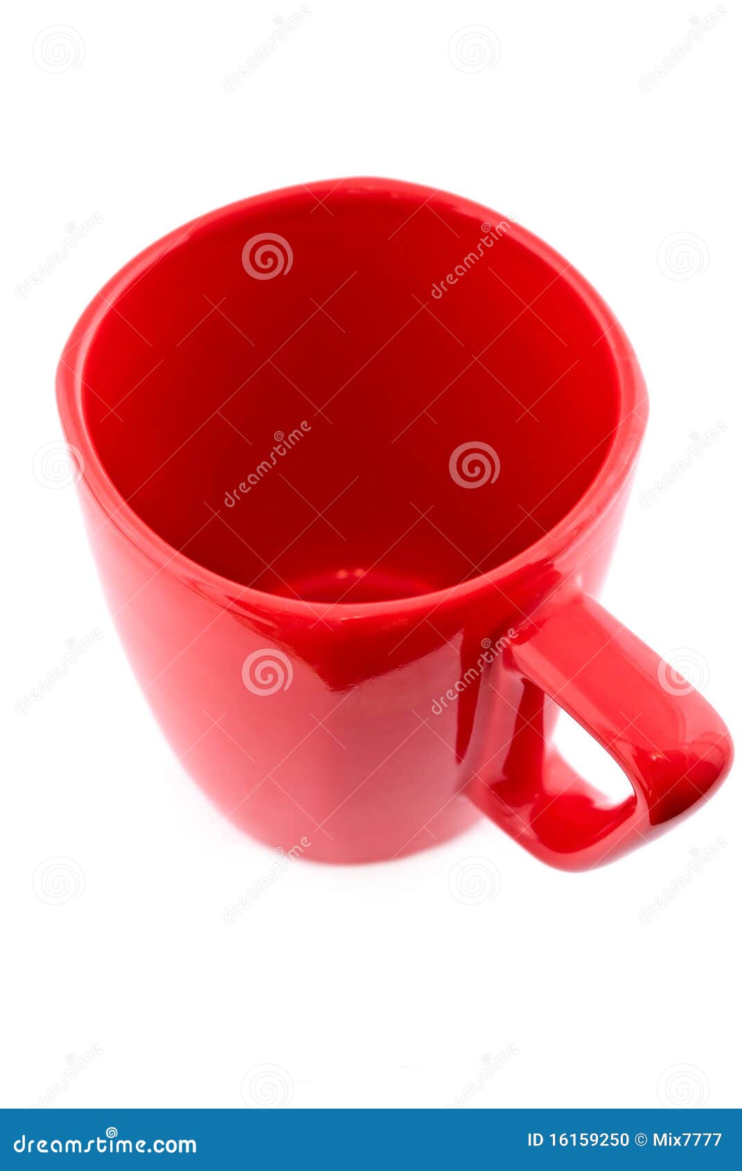 Red mug stock photo. Image of isolated, shiny, element - 16159250