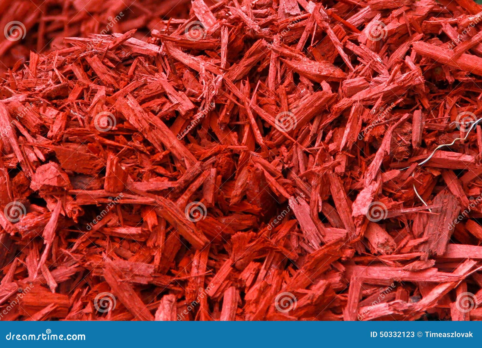 Red Mulch Decorative Bark stock image. Image of bark - 50332123