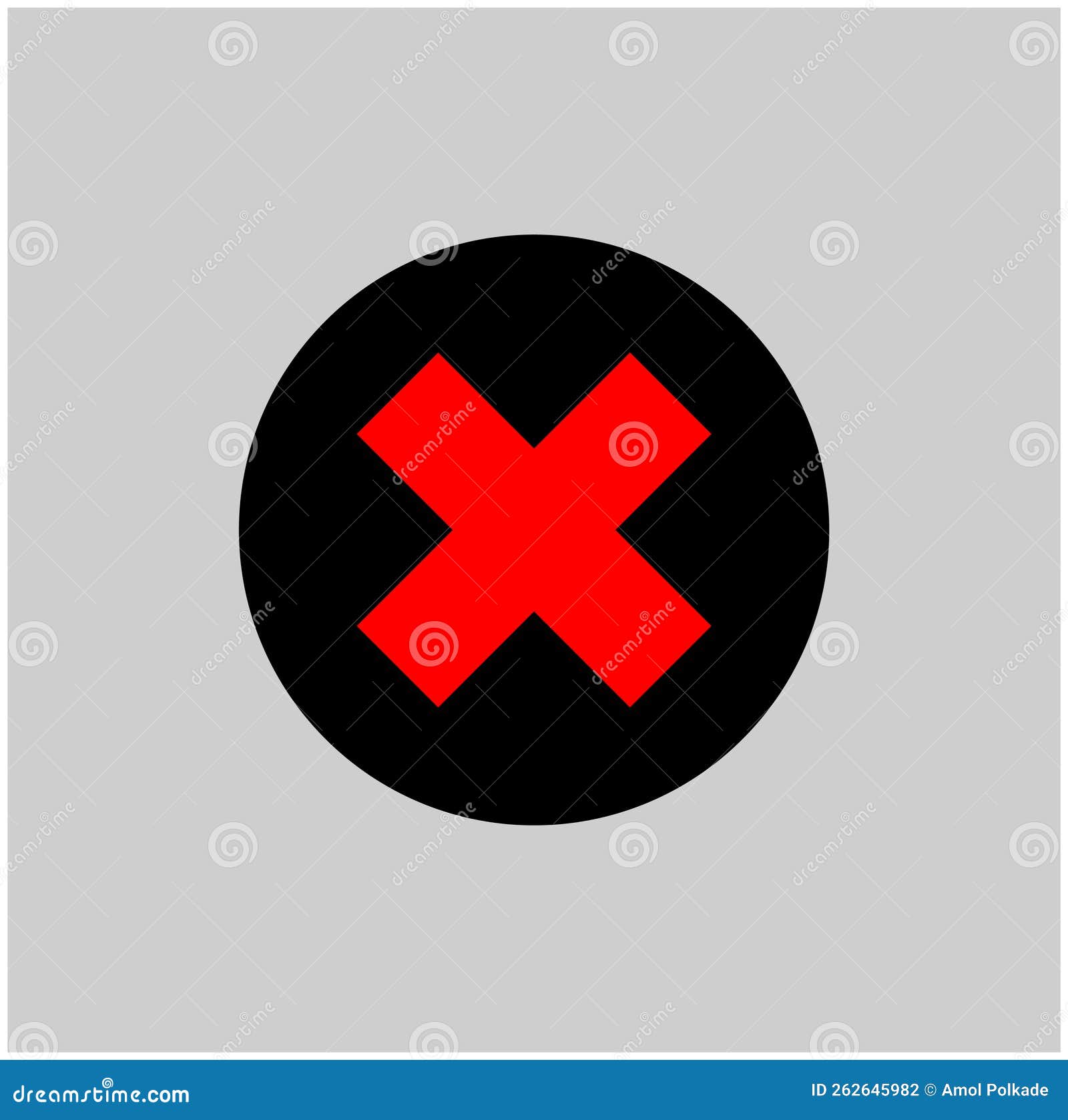 Red Multiplication Sign Vector Icon. Multiplication Symbol Stock Vector ...