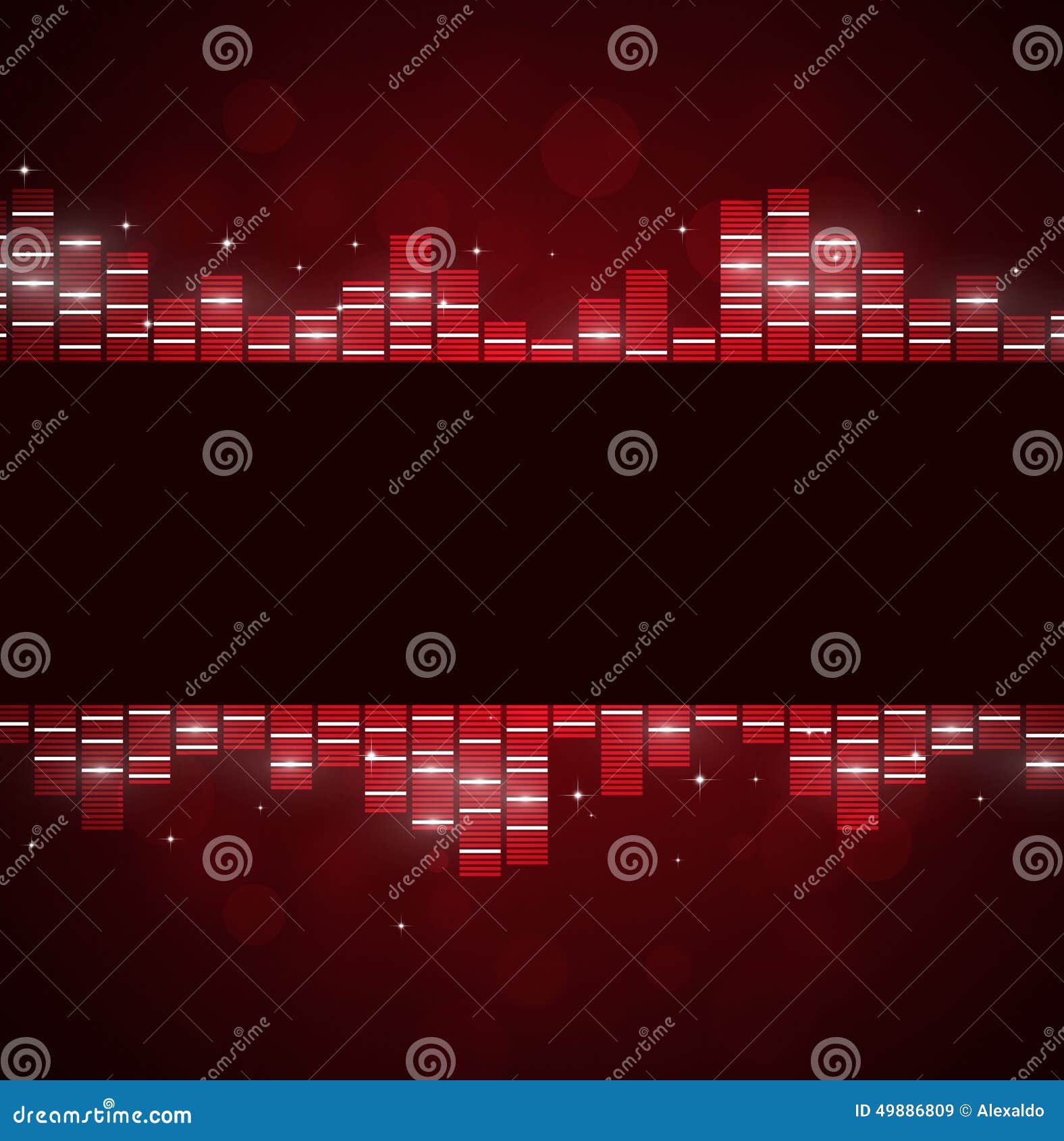 Red Music Background stock illustration. Illustration of card - 49886809