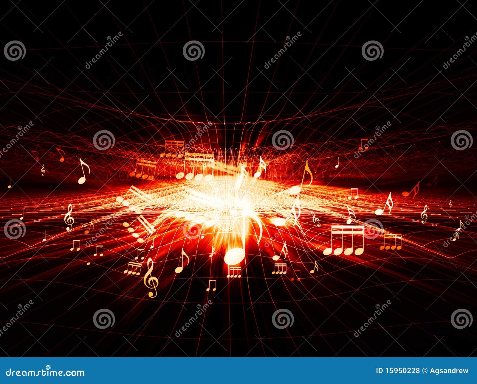 Red Music Shockwave stock illustration. Illustration of dynamic - 15950228
